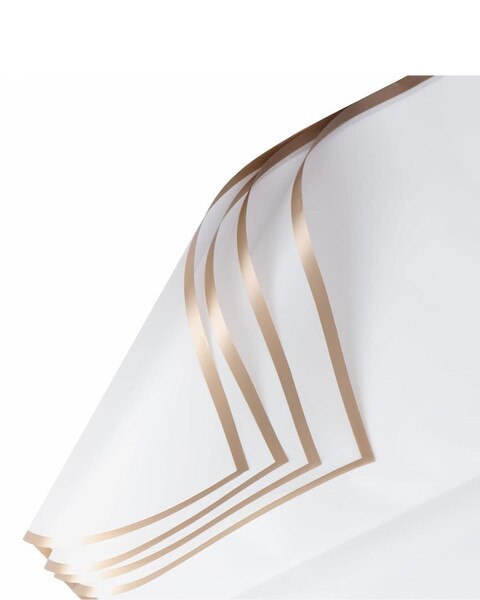 Gold Trim Waterproof Wrapping Sheet | Hofland